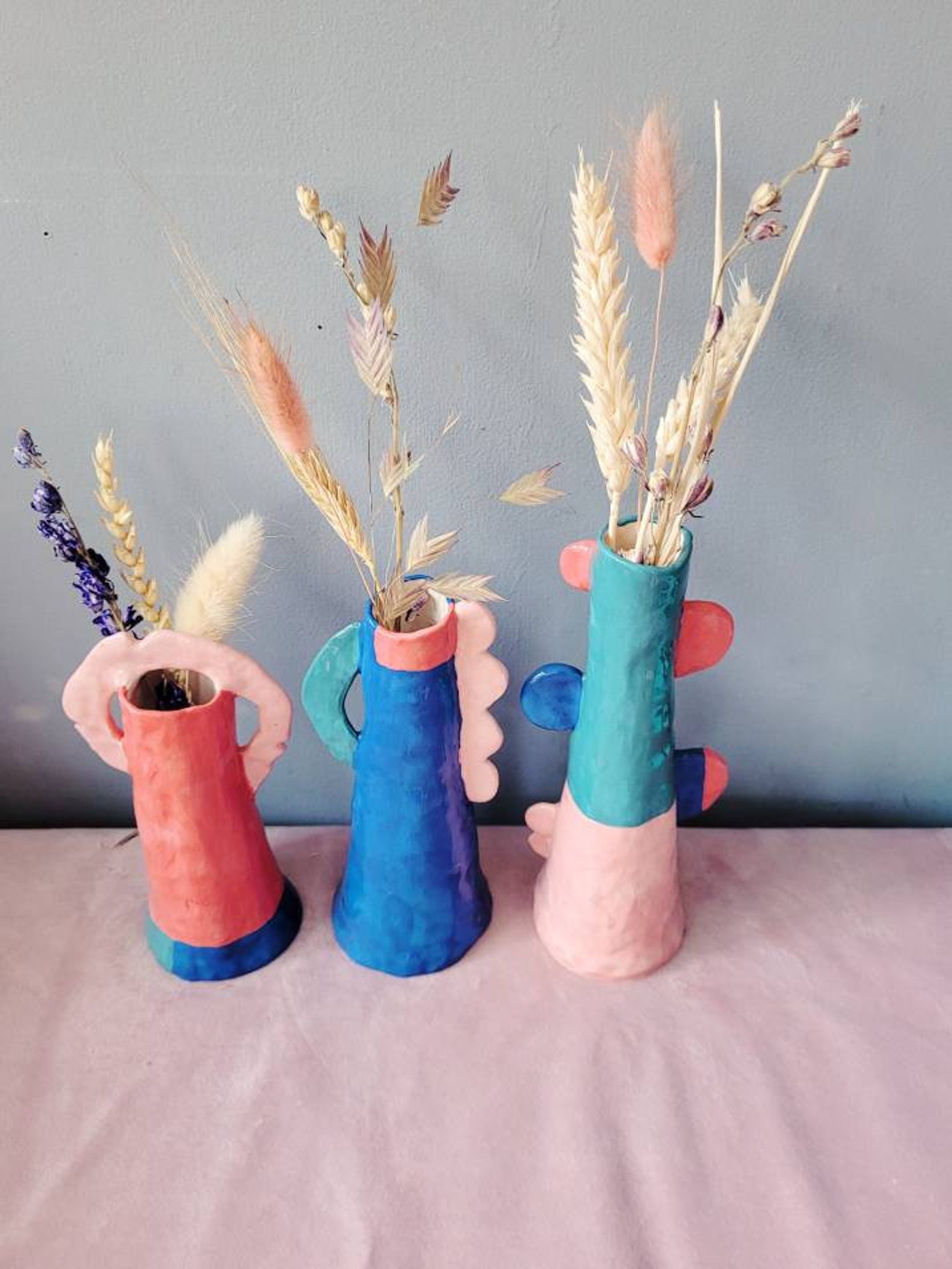 The Aztec Vases Collection - Handmade Ceramic Vase, Home Décor, Garden ...