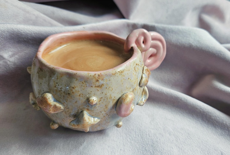 Moon Star Magic Mug! Handmade Ceramic Coffee Mug Tea Cup. Moon Star ...