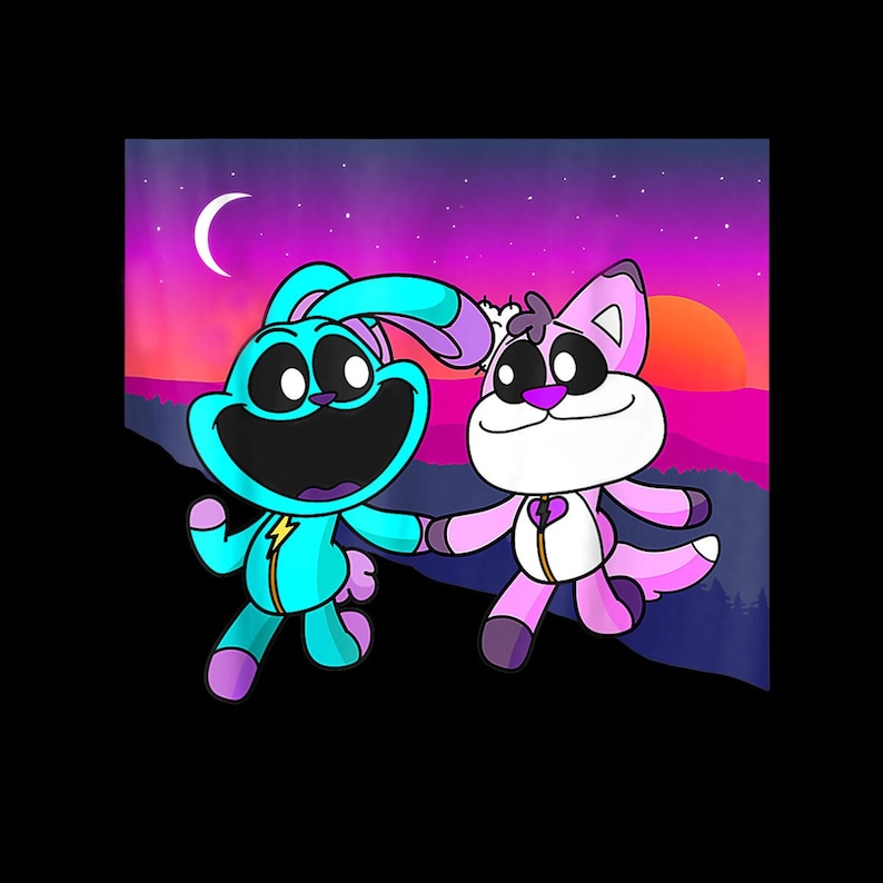 Funny Smiling Critters Catnap Dogday Lover Digital PNG. - Etsy