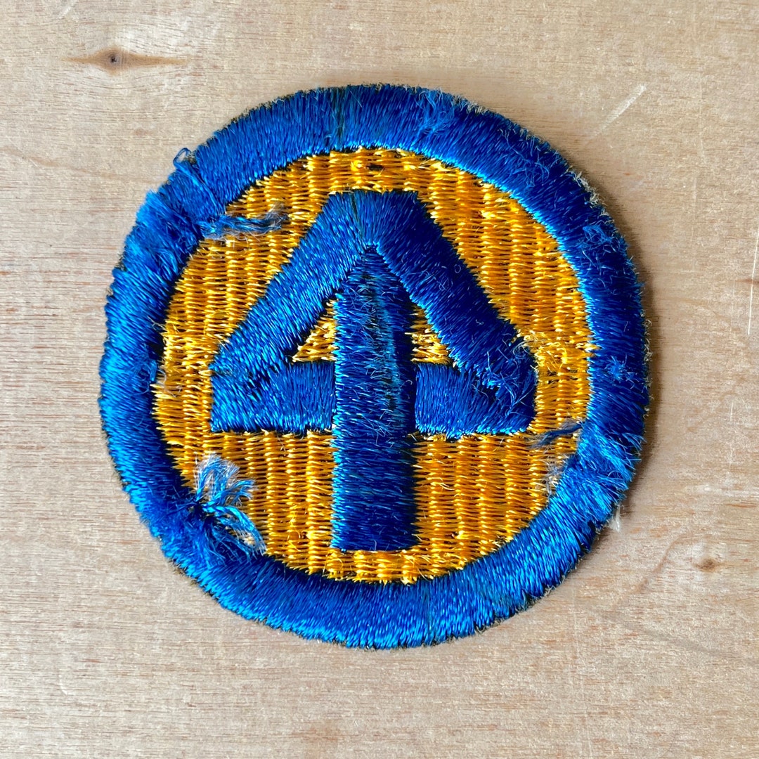 WWII US Military Army Patch 44th Infantry Vintage Original No Glow Snow ...