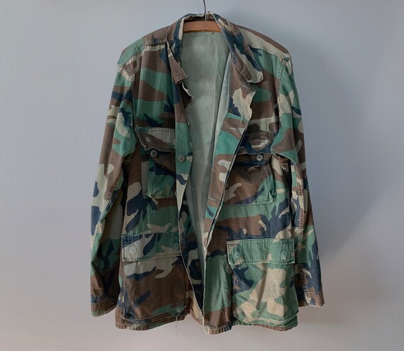Medium Regular US ARMY Vintage Military Issue Hot Wea… - Gem
