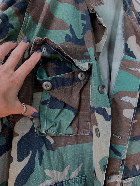 Medium Regular US ARMY Vintage Military Issue Hot Wea… - Gem