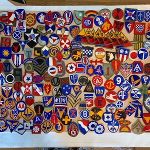 WW2 US Army Ghq General Head Quarters Reserve Shoulder Patch - Etsy