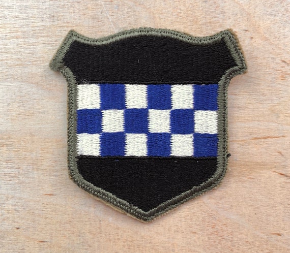 WW2 99th Infantry Division US Army Military Checker Shield - Etsy