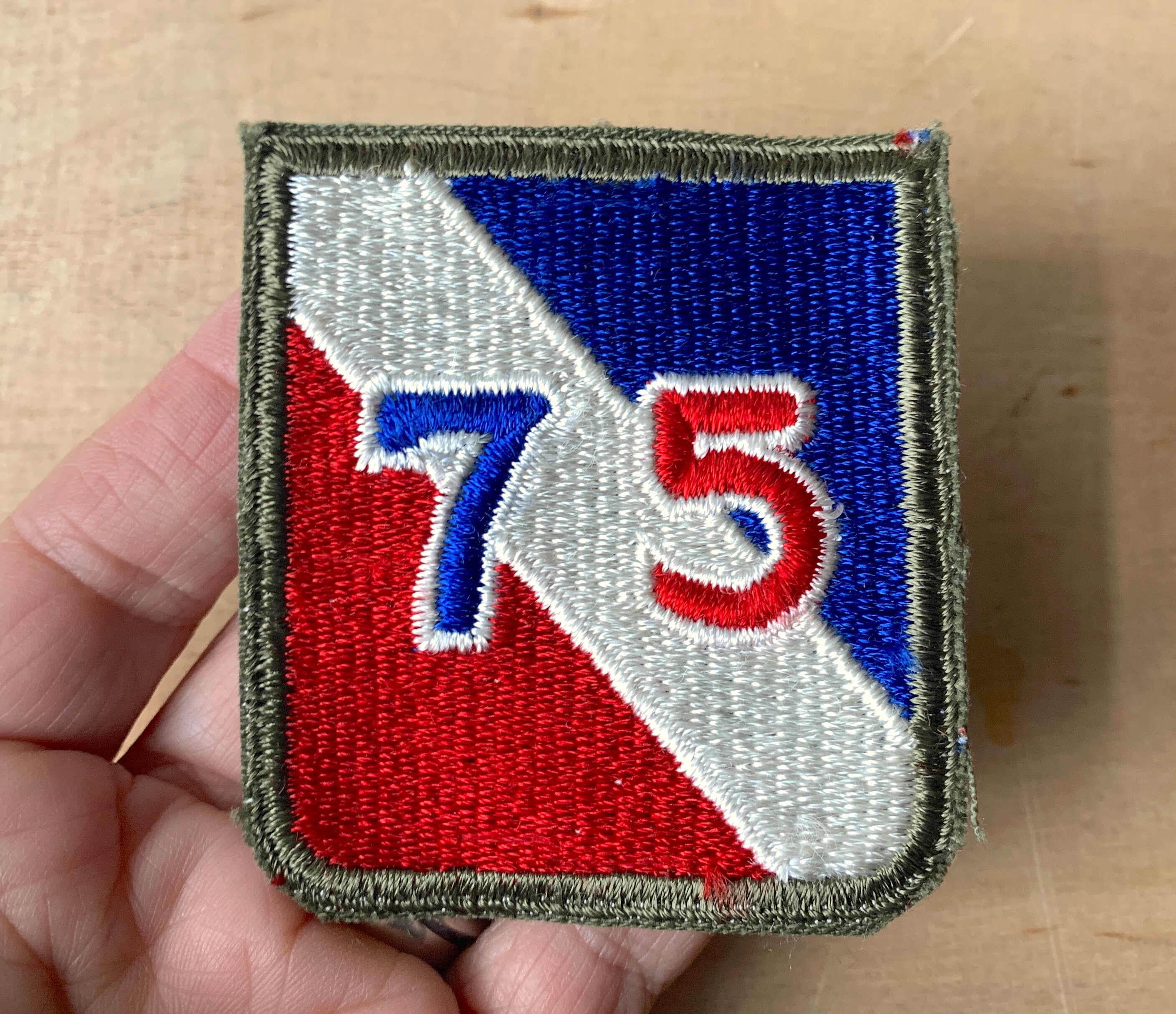 WW2 75th Infantry US Army Shoulder Patch Vintage Military - Etsy