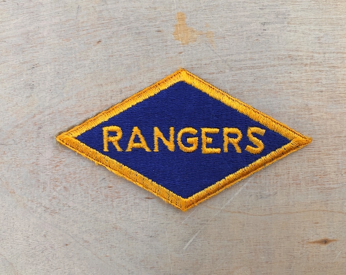 WW2 US Army Rangers Diamond D-day Patch Shoulder Patch WWII Vintage ...