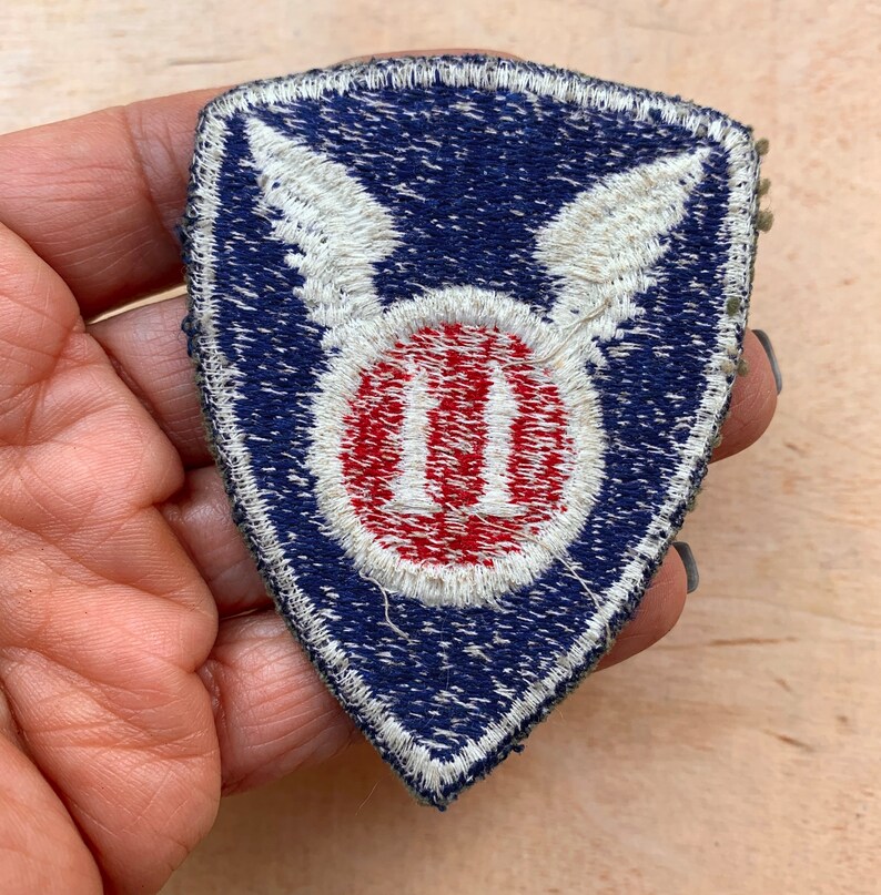 WW2 11th Airborne Division Wings Patch WWII Vintage Military - Etsy