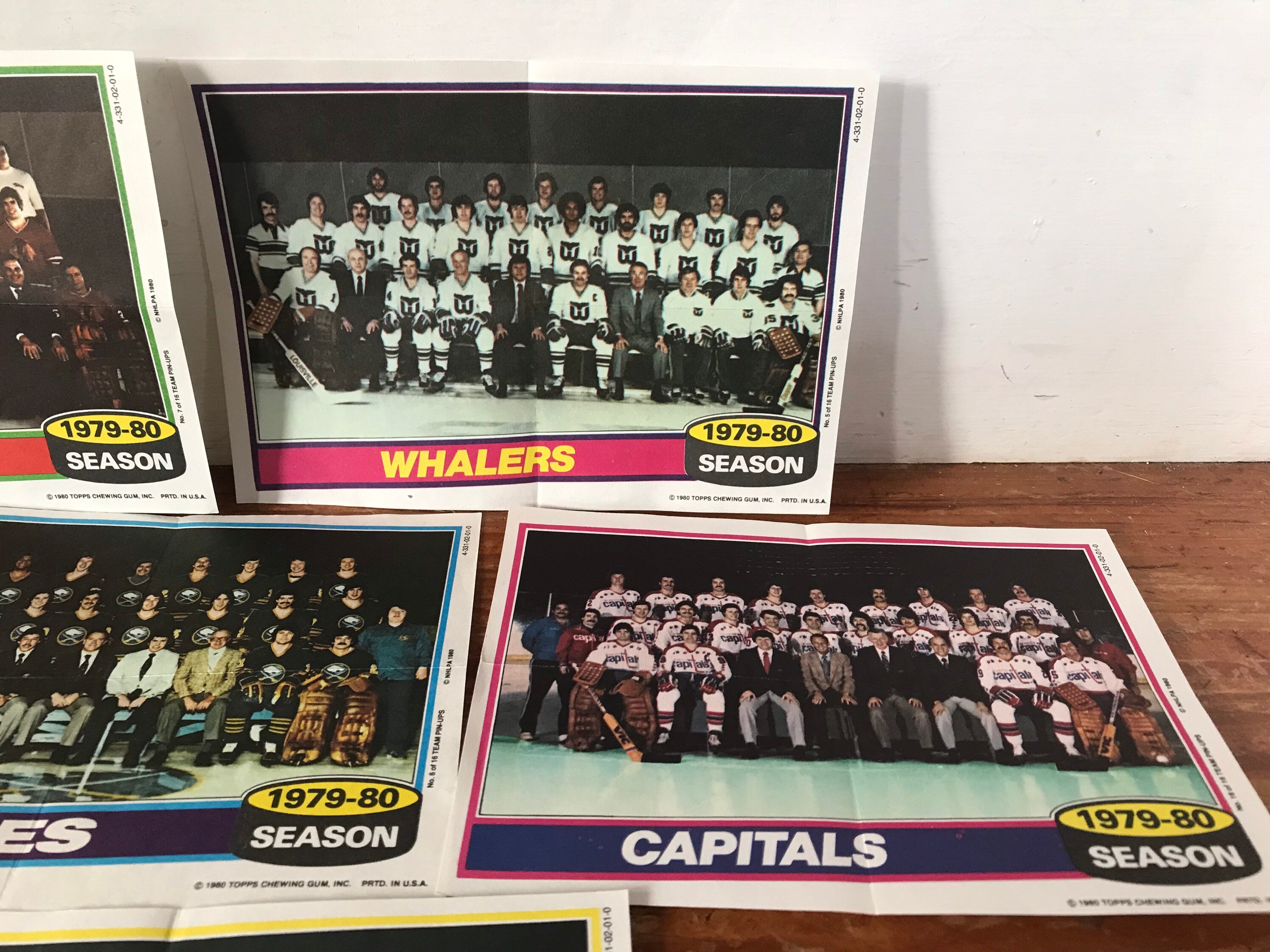 1979-80 Topps NHL Team Pin-ups 5" X 7" - Etsy