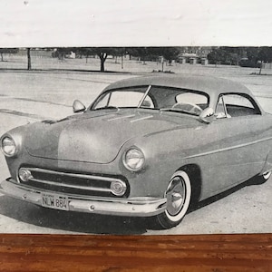 Vintage 1960s Hot Rod Arcade Card/vending Machine Card - 1951 Ford - Etsy