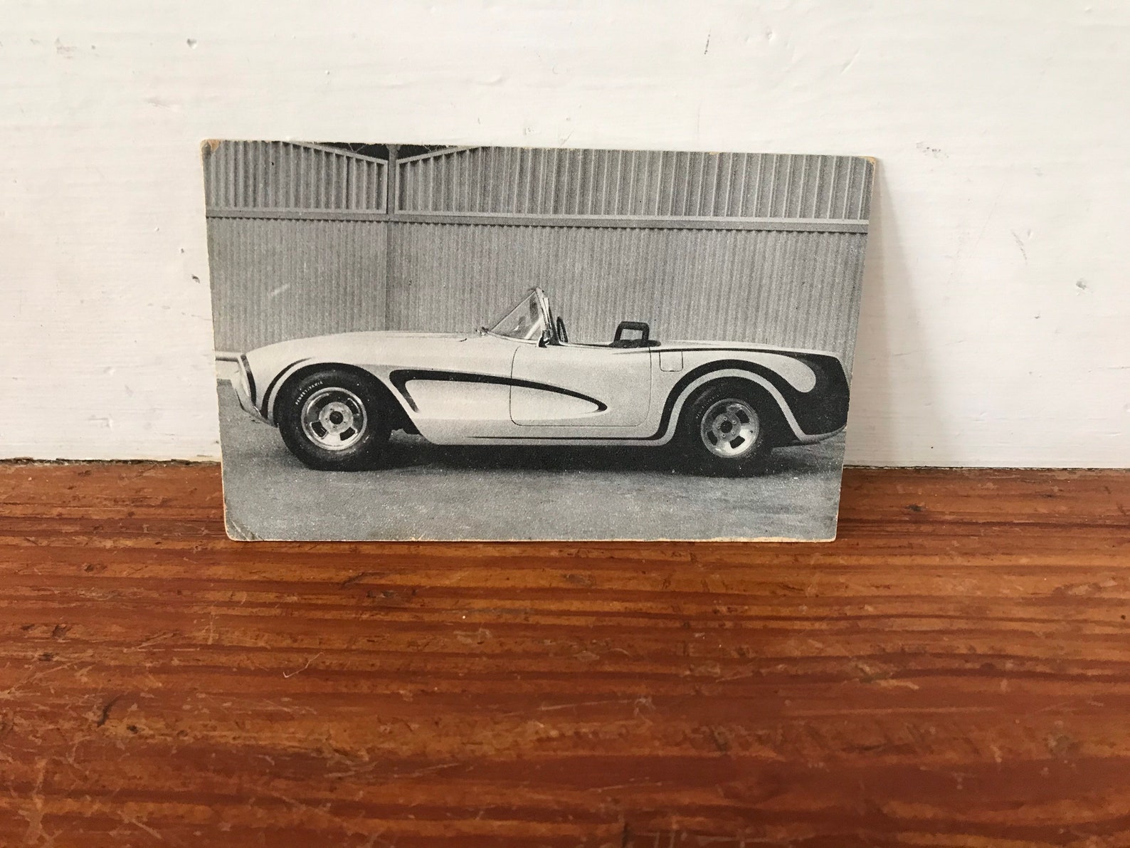 Vintage 1960s Hot Rod Arcade Card / Vending Machine Card | Etsy