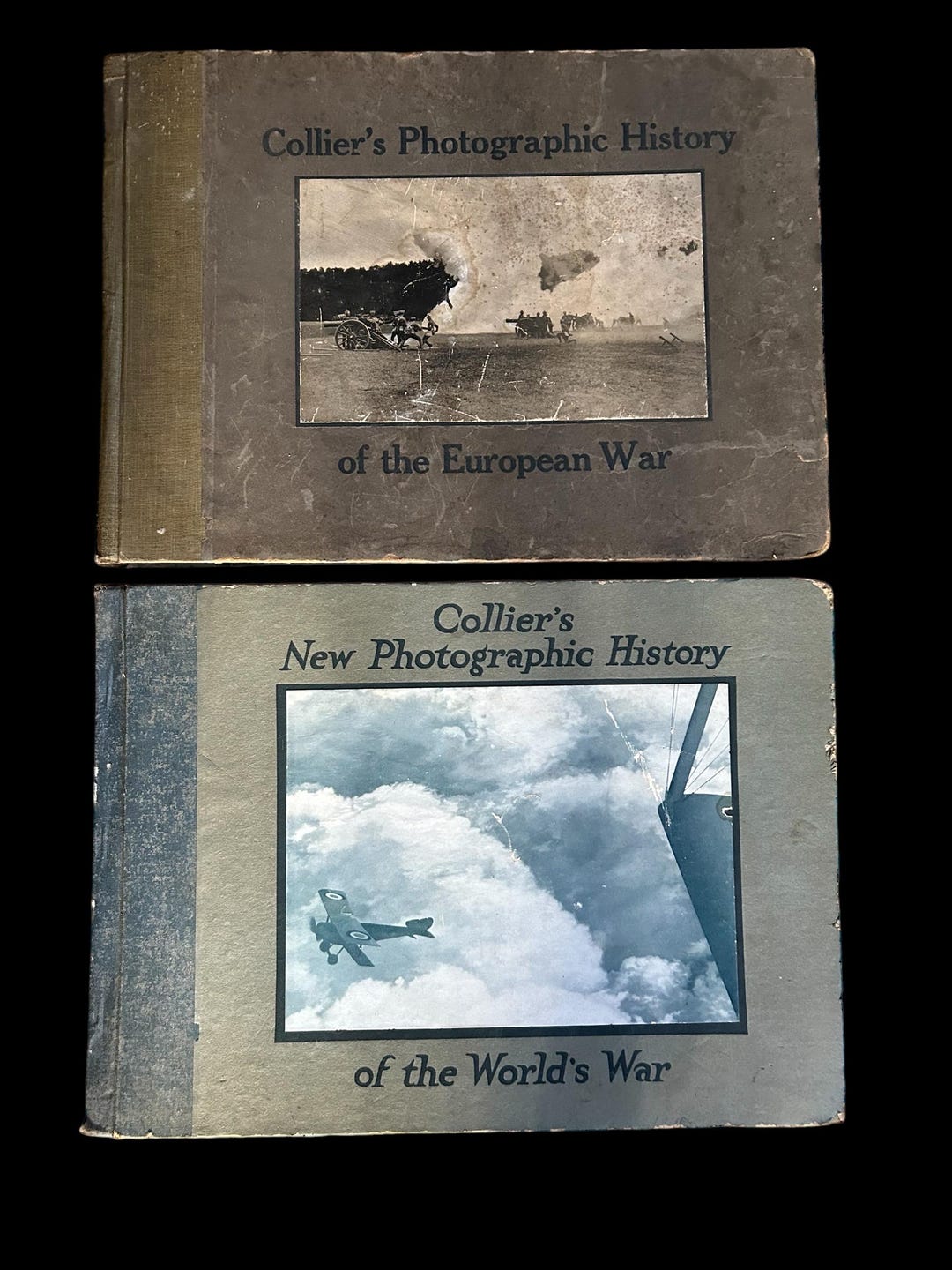 Two WWI Photo Books - Collier's Photography History Books - Etsy