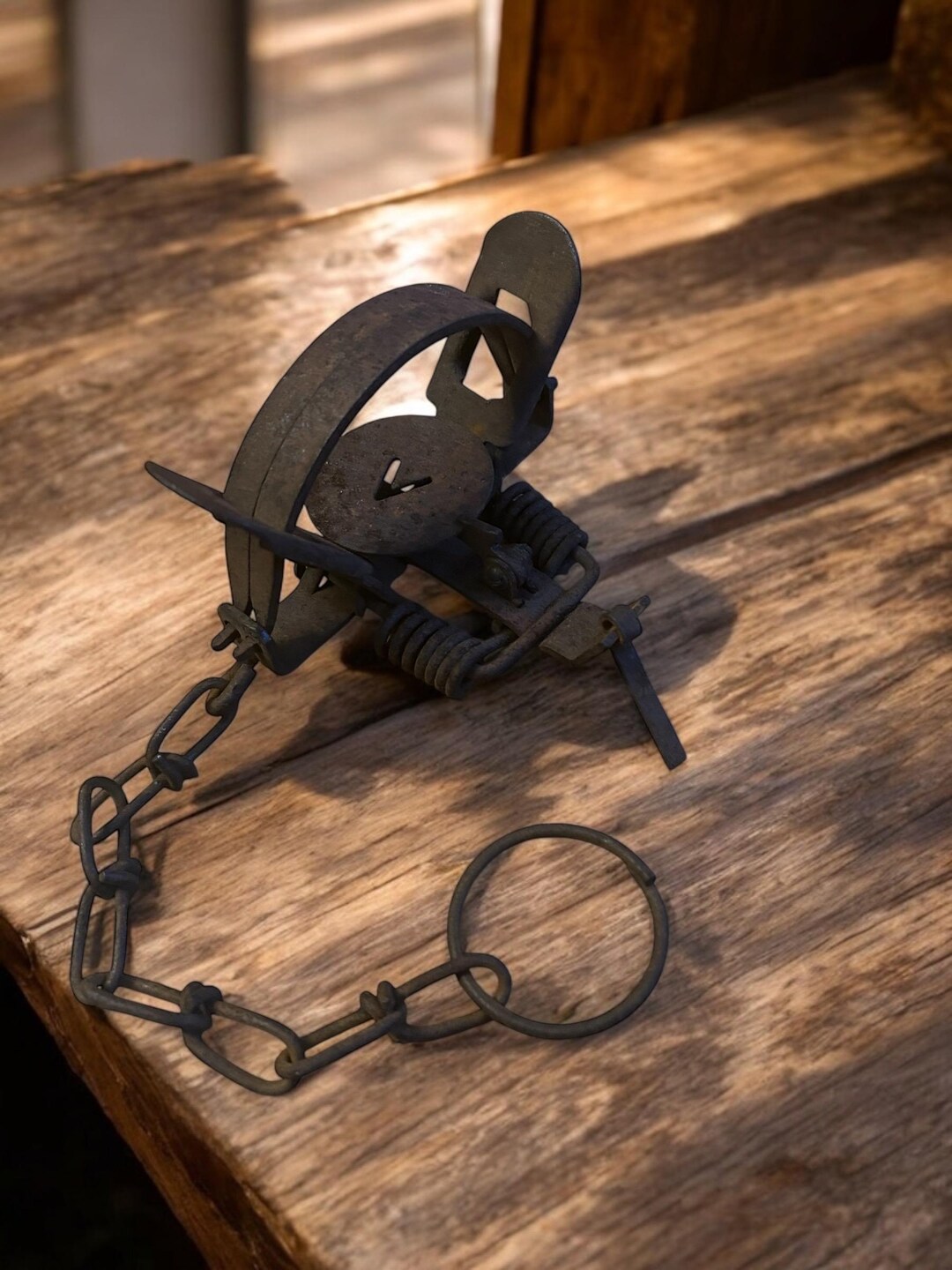 Victor Steel Animal Trap - Rustic Cabin Decor - Etsy