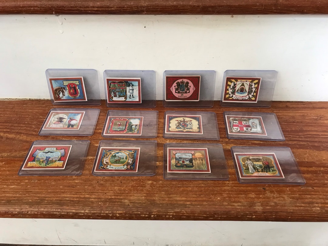 Early 1900s Tobacco Cards - (12) Helmar Turkish Cigarette Cards - Etsy