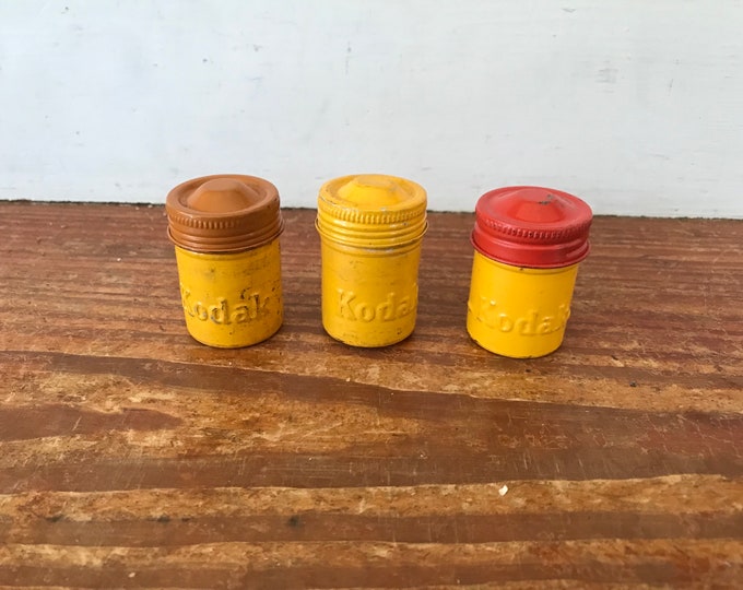 1950s Kodak Film Canisters - Vintage Film/camera - NOS - Etsy