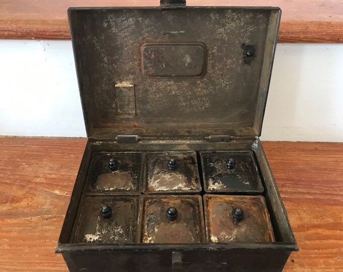 1800s Civil War Era Ration Tin - Storage Canisters and Box - 1800s ...