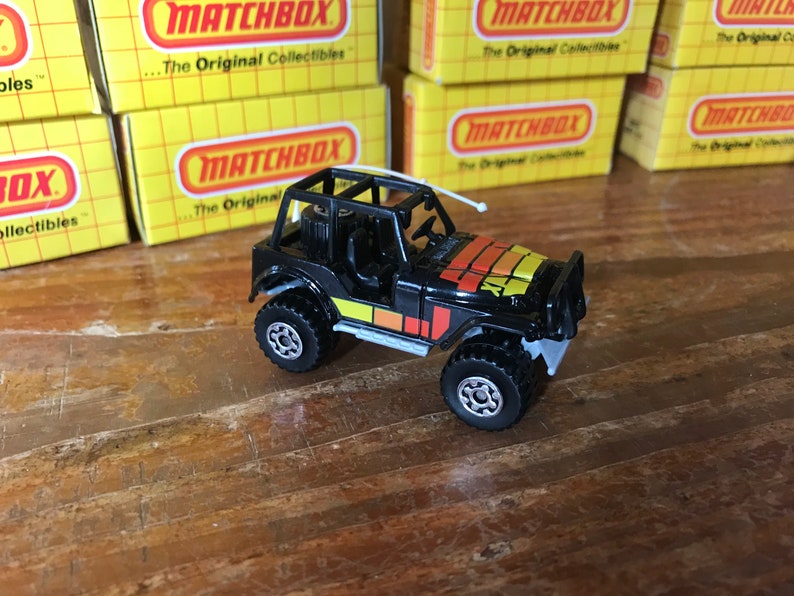 NOS 1983 Matchbox Jeep 4x4 Original Car With Box listing - Etsy