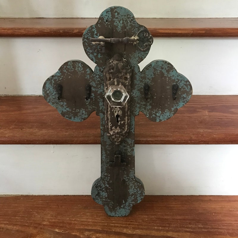 Key With Cross - Etsy