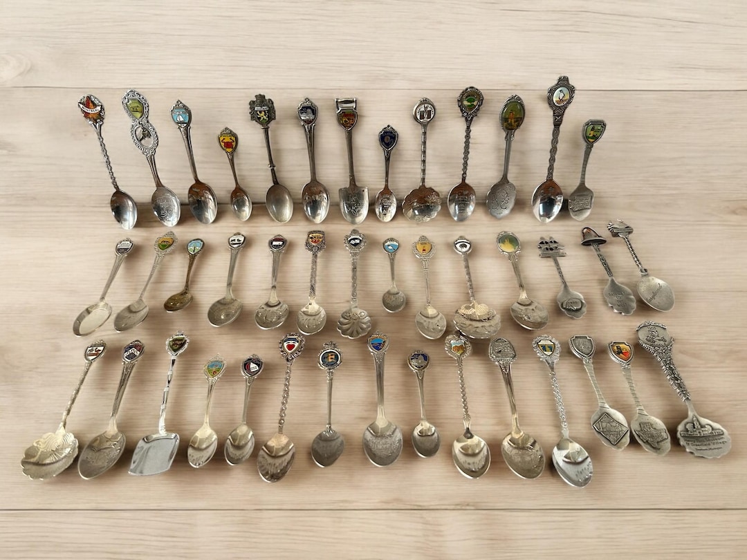 Souvenir Spoon Collection - Commemorative Spoons, Travel Souvenirs ...