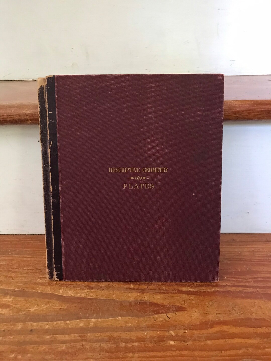 1800s Geometry Book - Plates to Descriptive Geometry - Etsy