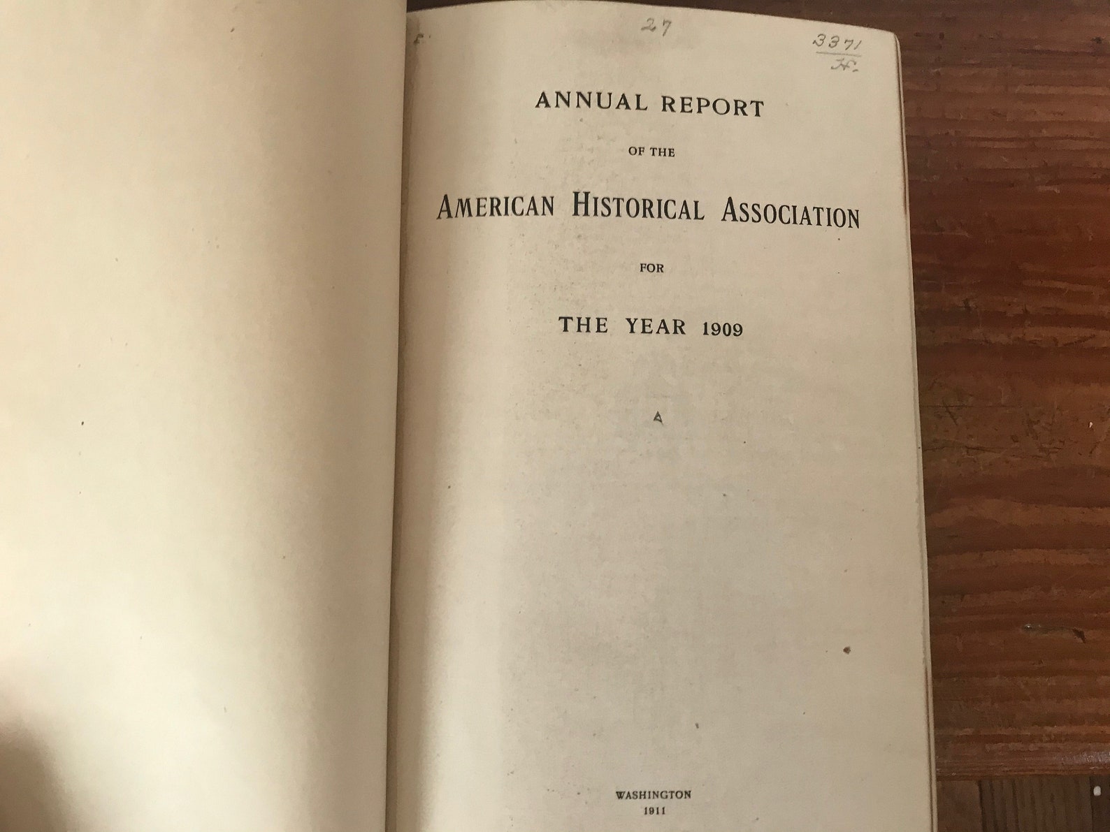 The American Historical Association Report 1909 Historical - Etsy