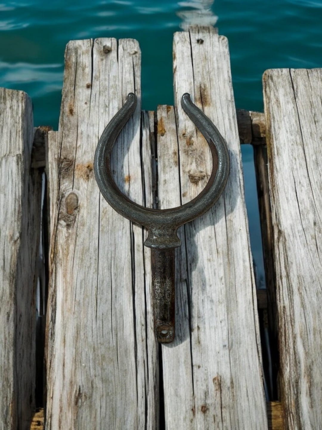 Single Boat Oar Lock - Nautical/maritime Decor - Repurpose Hardware - Etsy