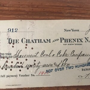 Early 1900s Bank Checks (4) - Paper/monetary Ephemera - Etsy