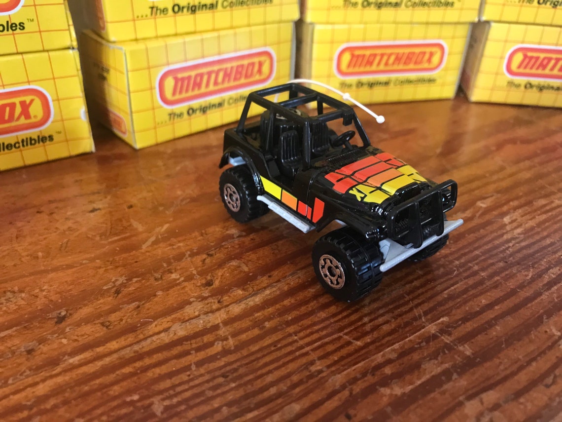 NOS 1983 Matchbox Jeep 4x4 Original Car With Box listing - Etsy