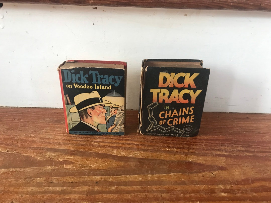 Two Classic 1940s Dick Tracy Big Little Books - Etsy