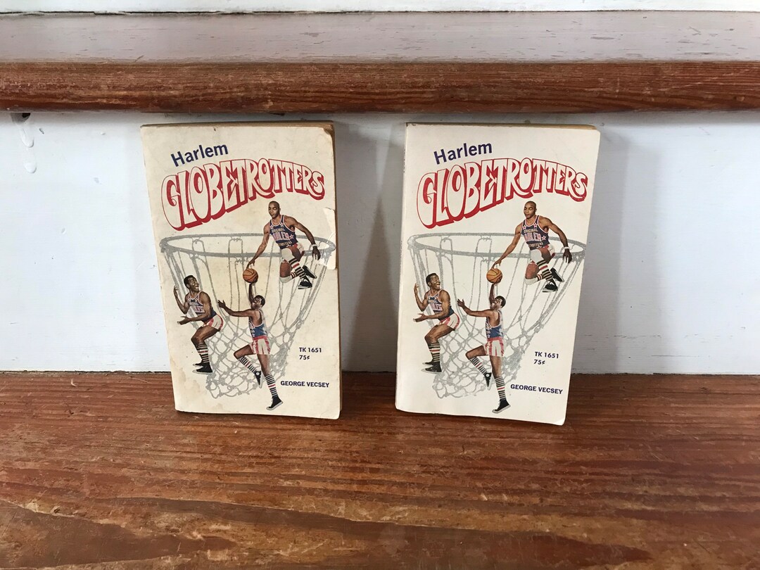 Pair of Harlem Globetrotters Books - 1970 First Printing Books - School ...