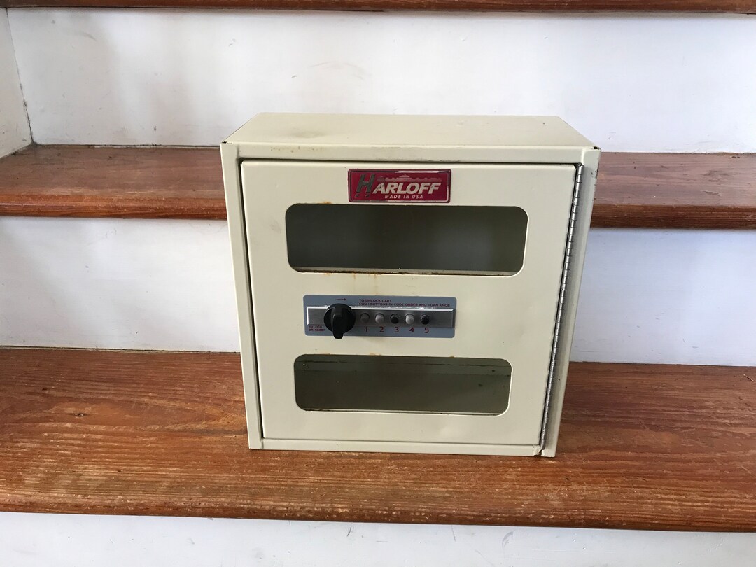 Medical Lock Box - Harloff Wall Mount Box - Combination Storage Cabinet ...