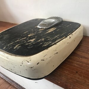 1960s Bathroom Scale - Black/white Scale - Working Counselor Weight ...