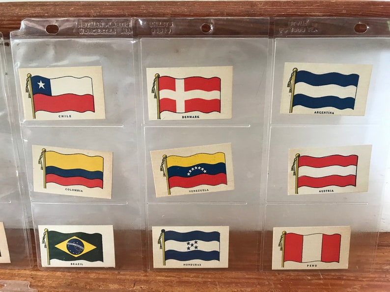 Vintage 1920s Flag Cards - Wilbur's Chocolate Premiums, Set of 29 - Etsy