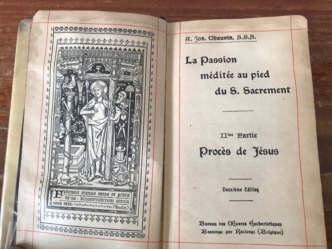Early 1900s French Prayer Book - - Etsy