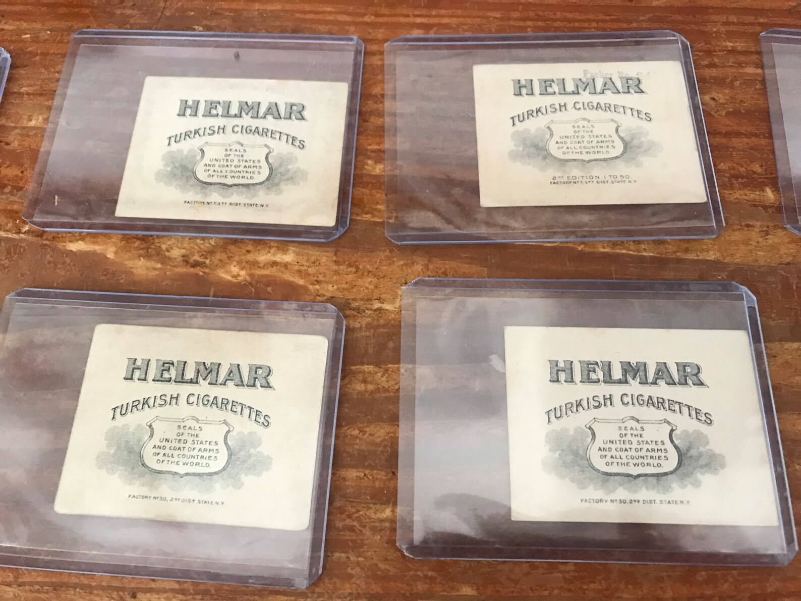 Early 1900s Tobacco Cards 12 Helmar Turkish Cigarette - Etsy
