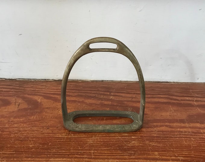Never Rust English Metal Stirrup - Farmhouse/western Decor or Repurpose ...