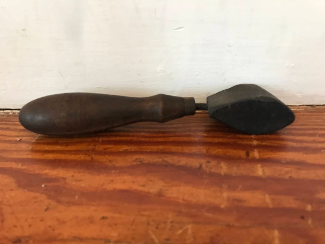 Early 1900s Millinery Iron Stamp Tool Cast Iron - Etsy