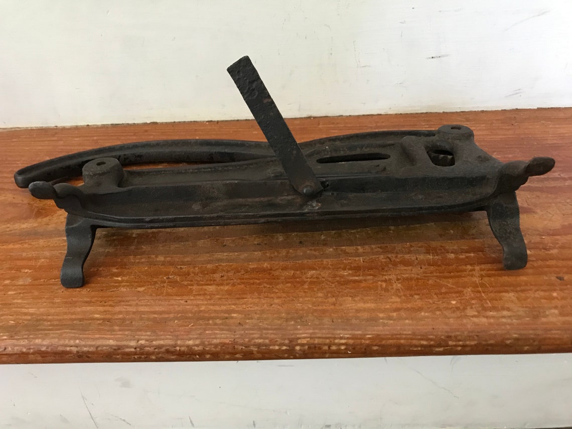 Late 1800 Cast Iron Tobacco Plug Cutter | Etsy