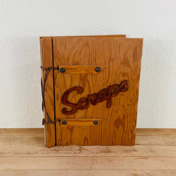 Vintage Scrap Book - Etsy