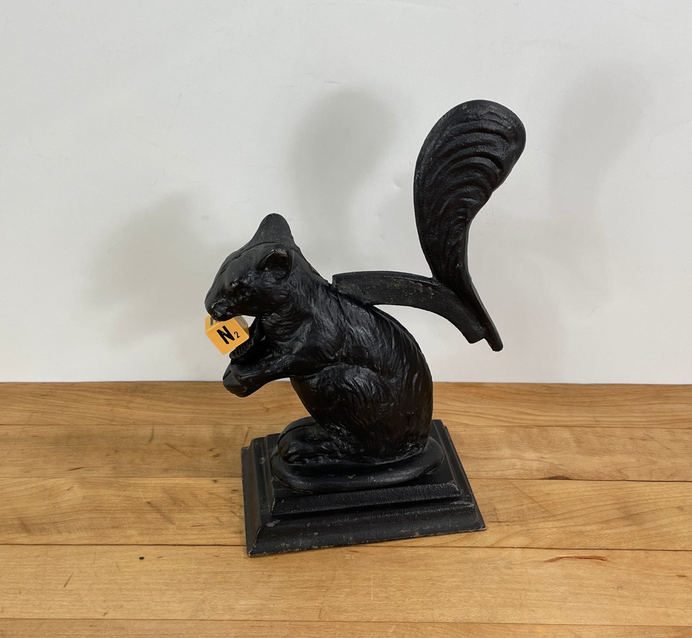 Squirrel Nutcracker by Emig, Cast Iron Product 1370 - Etsy