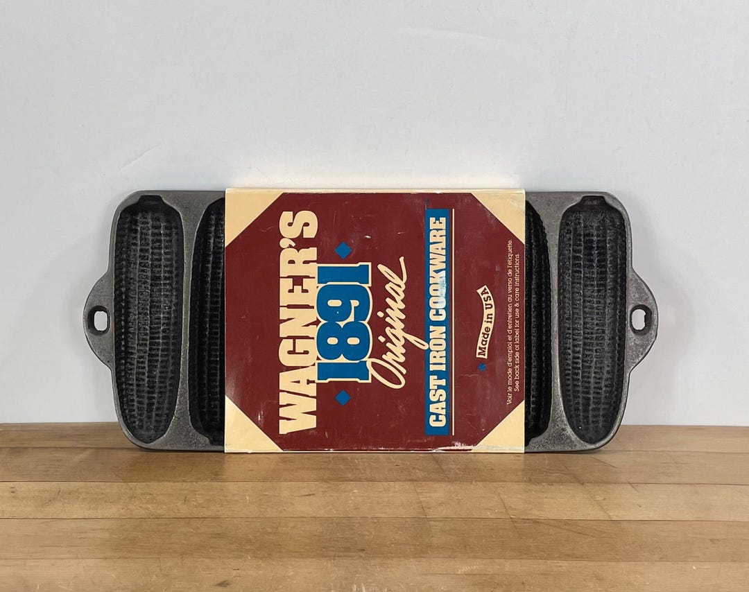 GHC Wagner Ware Corn Cob Cornbread Pan #1319 in Original Paper Wrapping ...