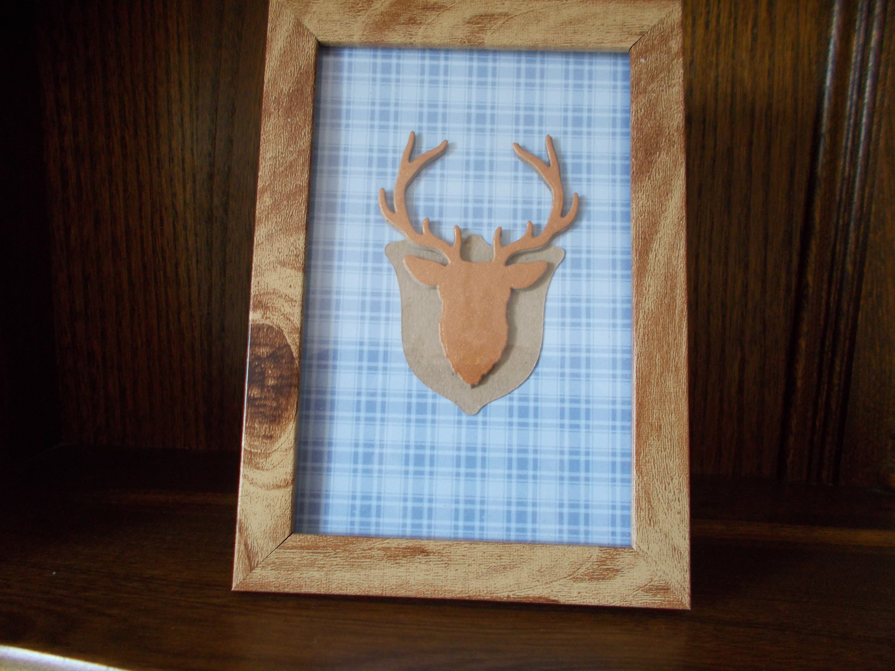 Scottish Stag Art Stag Silhouette Art | Etsy