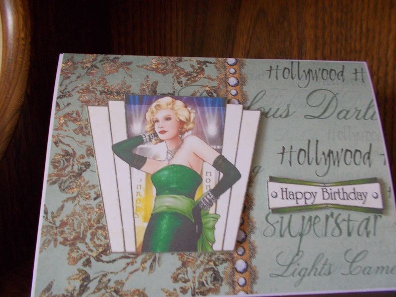 Art Deco Card Birthday Card Greetings Card Flapper Birthday Etsy Uk