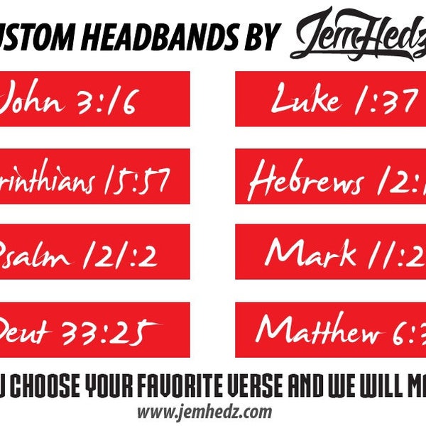 Bible Verse Headband - Etsy