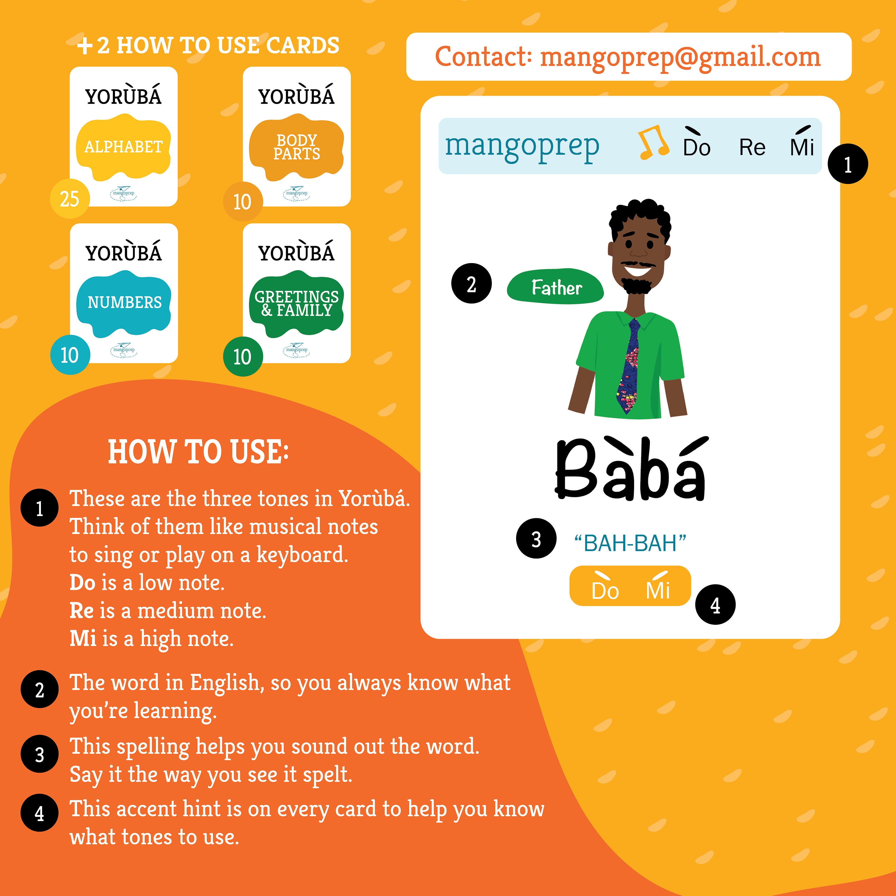 Yoruba Language Flashcards Beginners Kids & Adults | Etsy UK