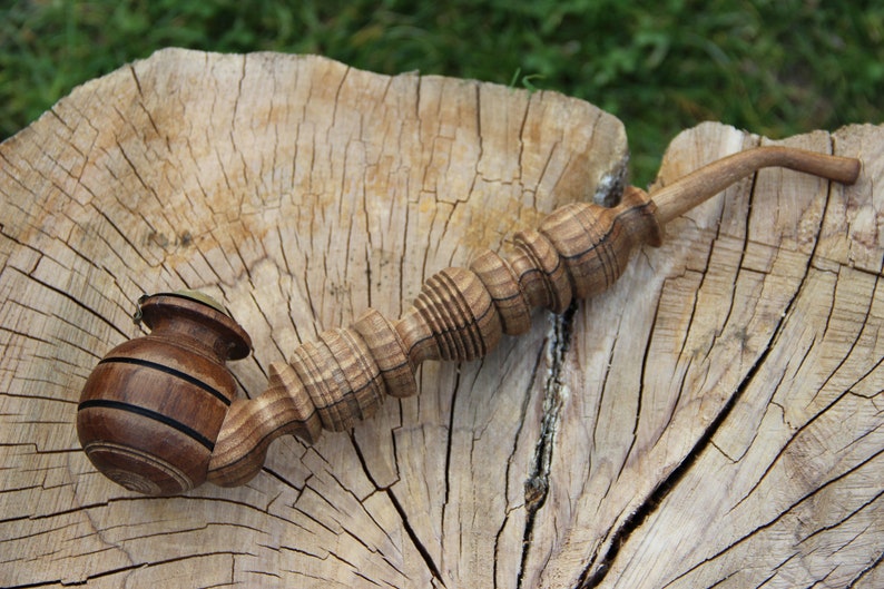 Walnut Pipe Collectible Pipe Hand Carved Pipe Personalized - Etsy