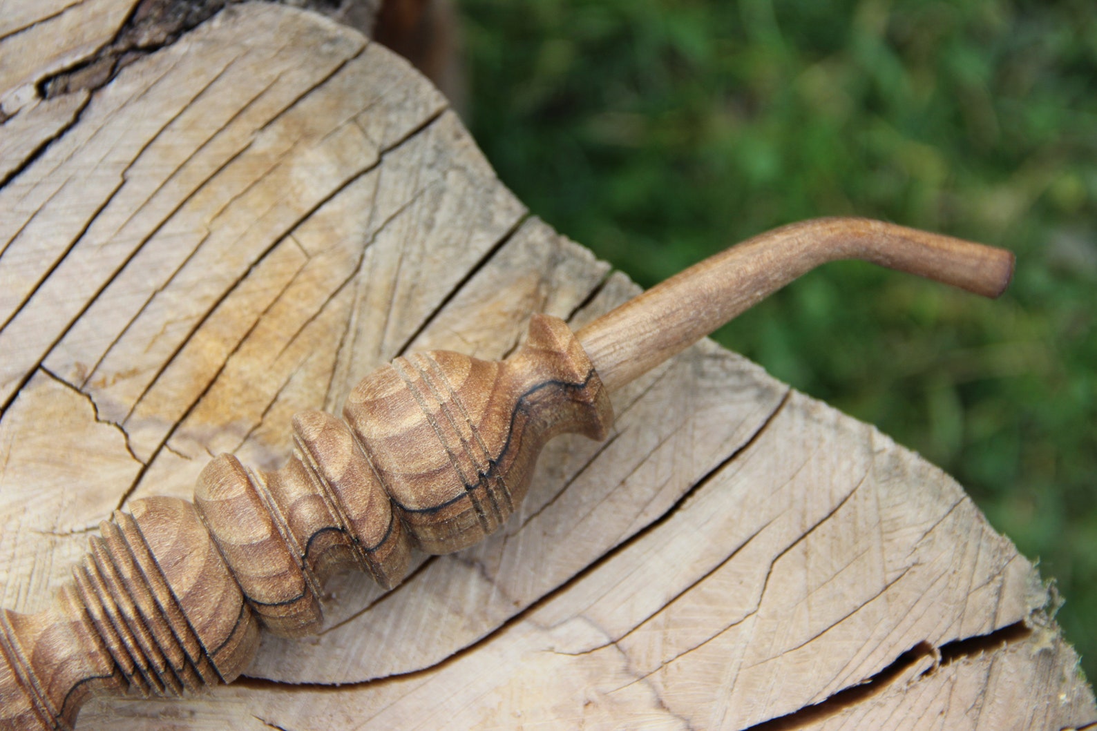 Walnut Pipe Collectible Pipe Hand Carved Pipe Personalized - Etsy