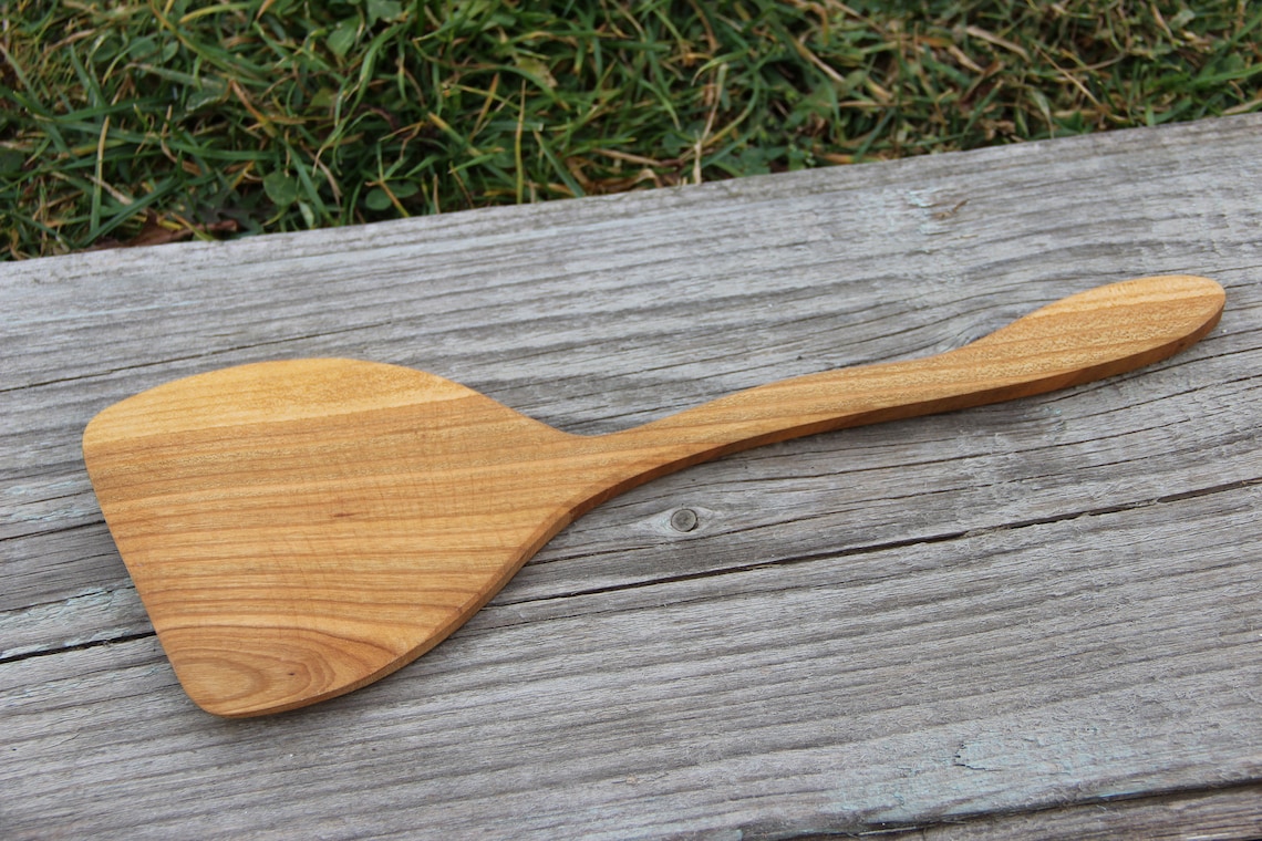 Wooden Spatula Handmade Wood Spatula Big Spatula - Etsy