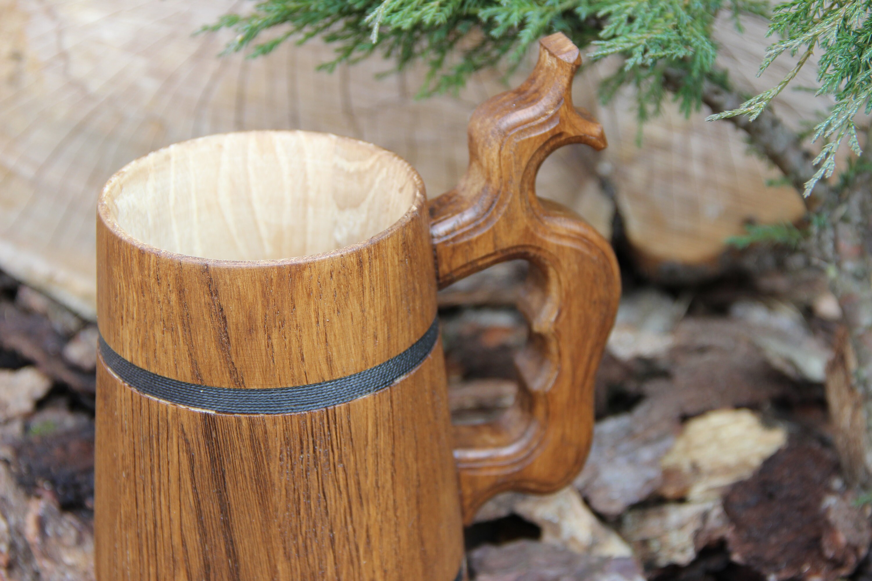 Wooden Beer Stein Wood Barrel Customized Beer Mug Wooden - Etsy Canada