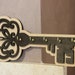 Key Shaped Key Holder, Key Storage Hanger, Rustic Key Hook, Wall Key ...