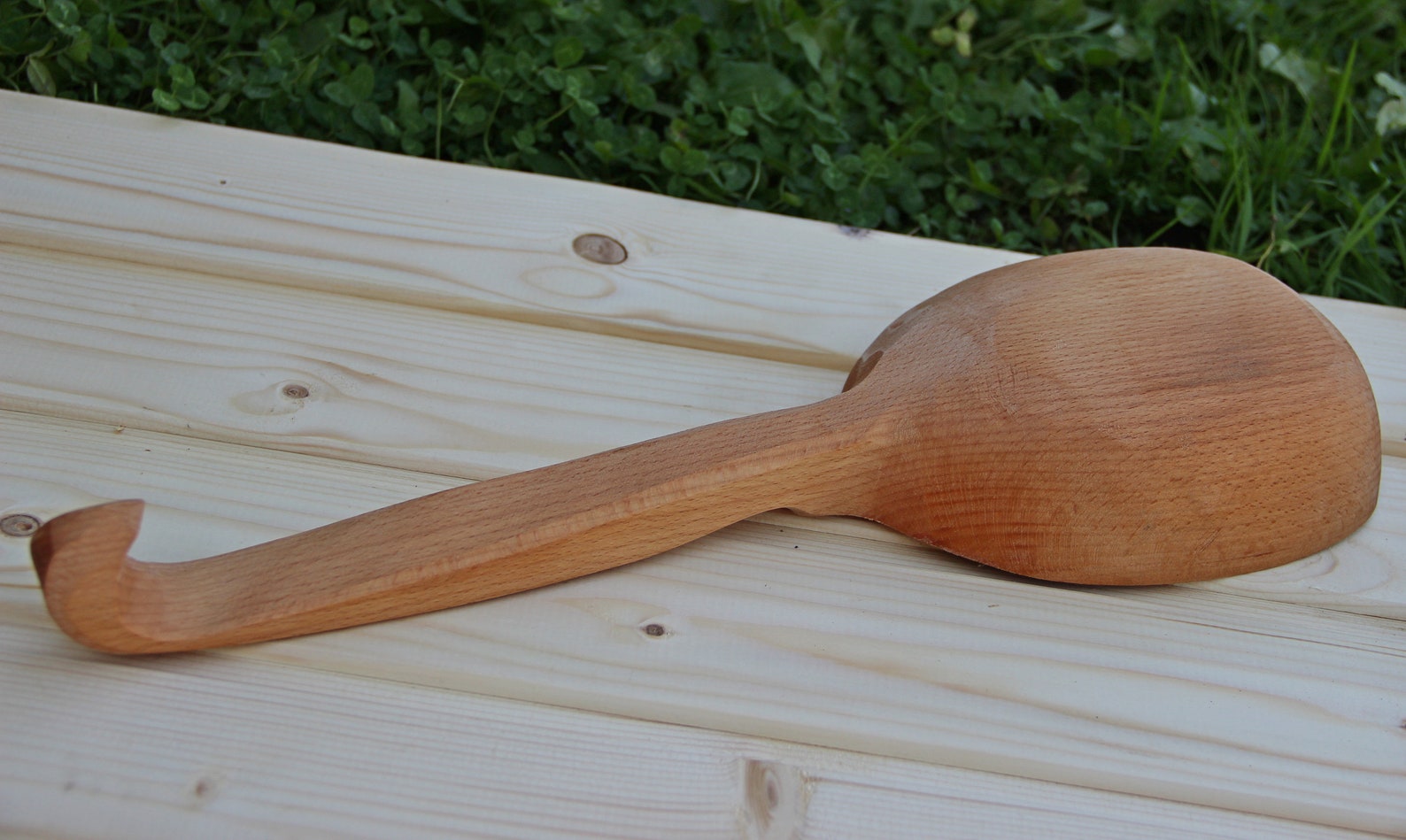 Big Wooden Spoon Big Wood Dipper Huge Wood Spoon Funny - Etsy